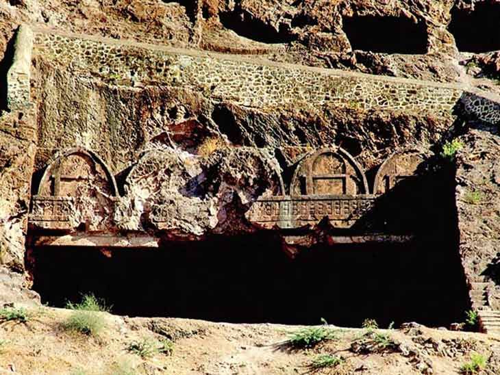 world heritage week the historical cave at talaja in bhavnagar