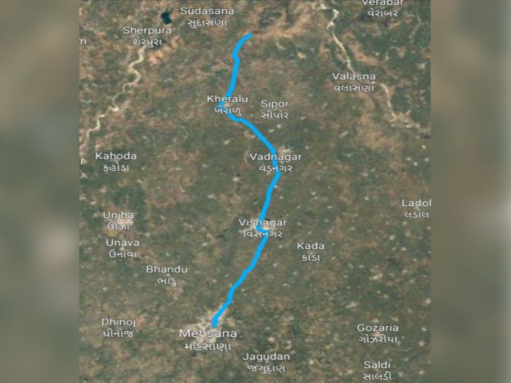 Trains will run between Mehsana-Taranga Hill by March 31, 57 KM track ...