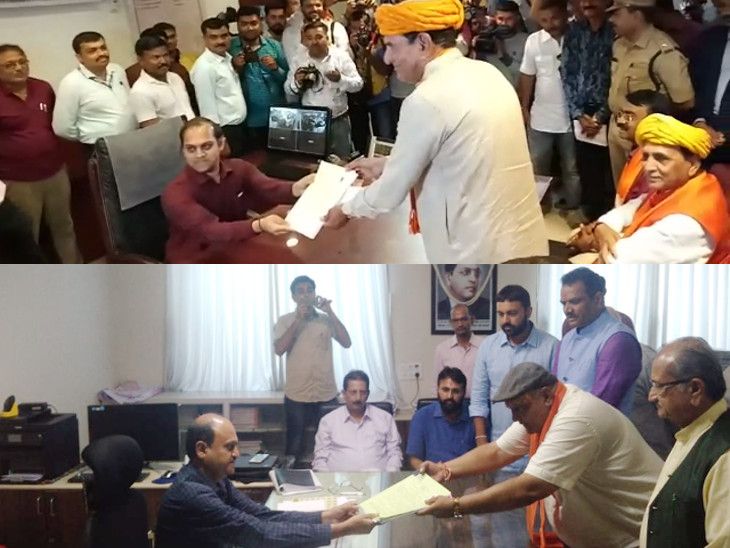 porbandar candidate ramesh dhaduk and rajkot candidate will be fill up form