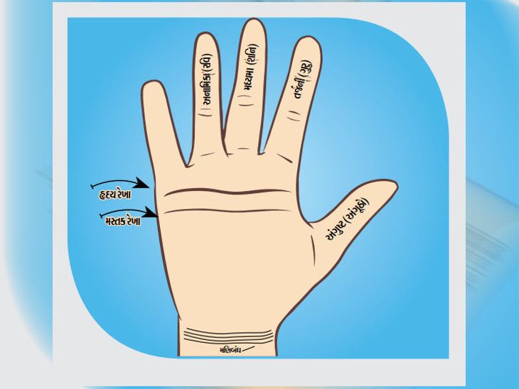 palmistry : Middle finger favorable-evil result
