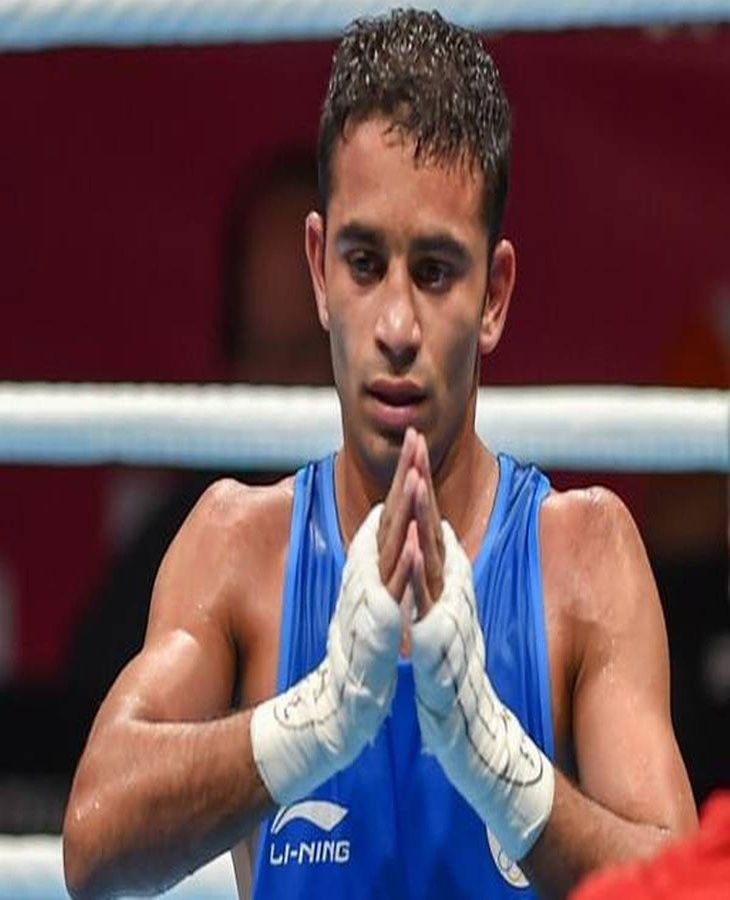 Amit becomes the first Indian male boxer to win a silver at the World ...