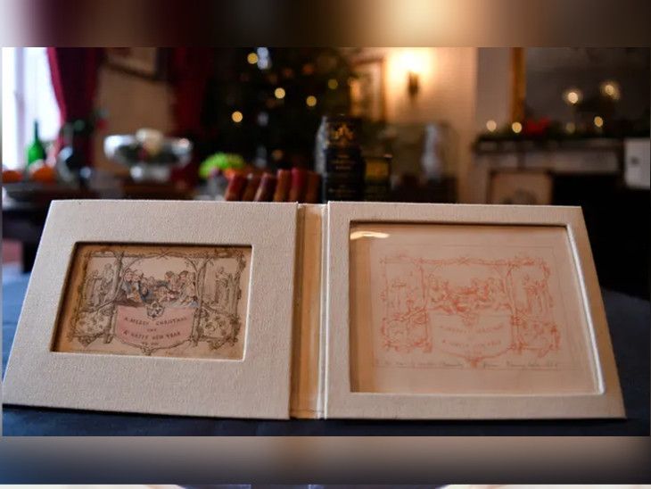 World's first printed Christmas card goes on display at Dickens museum ...