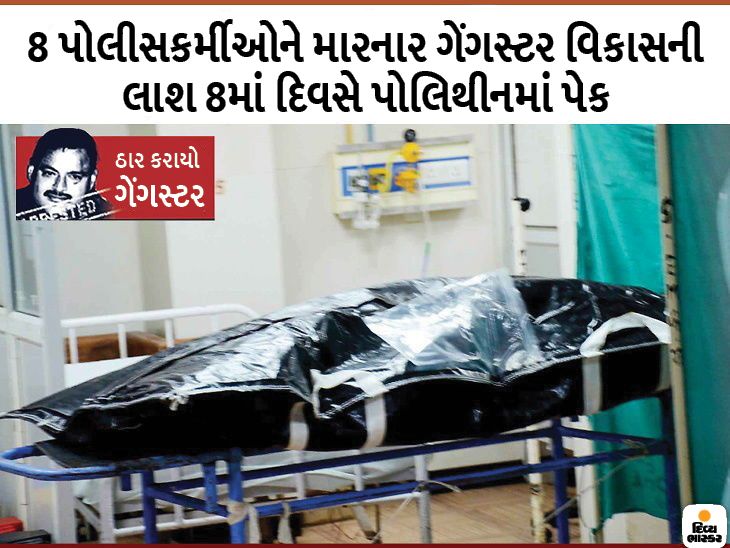 Vikas snatched a police pistol and fired, killing Vikas in a police clash