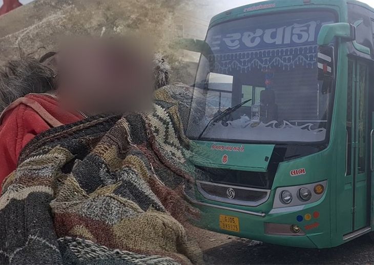 A middle-aged man died on the spot after being hit by a luxury bus late ...