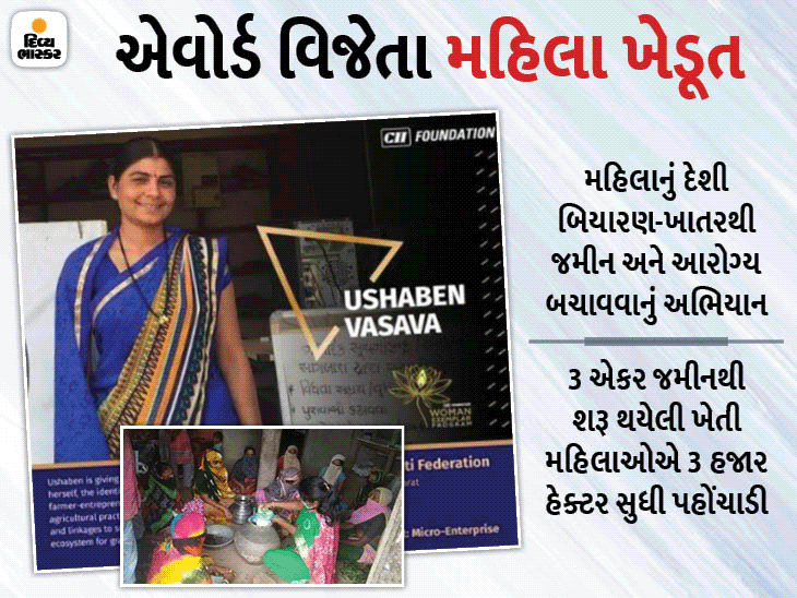 Std-10 pass woman from Sagbara, Gujarat, earned Rs 2 lakh by doing ...