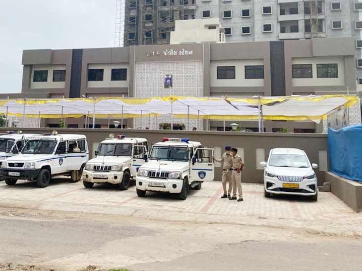Chandkheda and Paldi police stations new building like corporate office ...