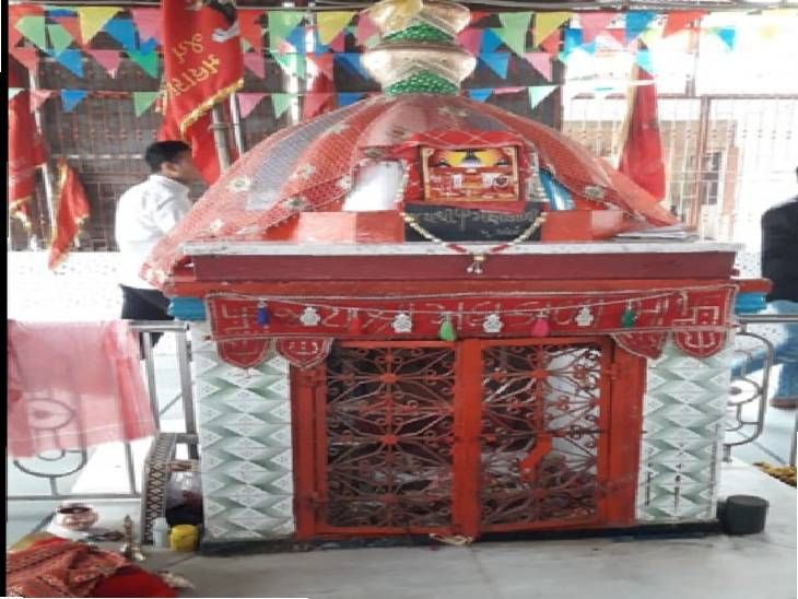 CCTV footage of the theft at the Mahakali temple, popularly known as ...