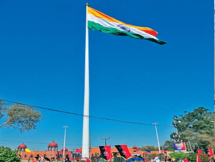 Asia's tallest 460-foot tricolor to be flown on balcony border, army ...