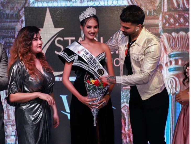 Surati girl wins 'Miss Teen India', crowned at age 16 in Agra