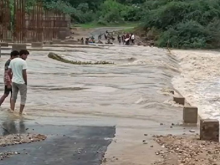 6 gates of Dev Dam opened, floods in Dev river, 26 villages on the ...