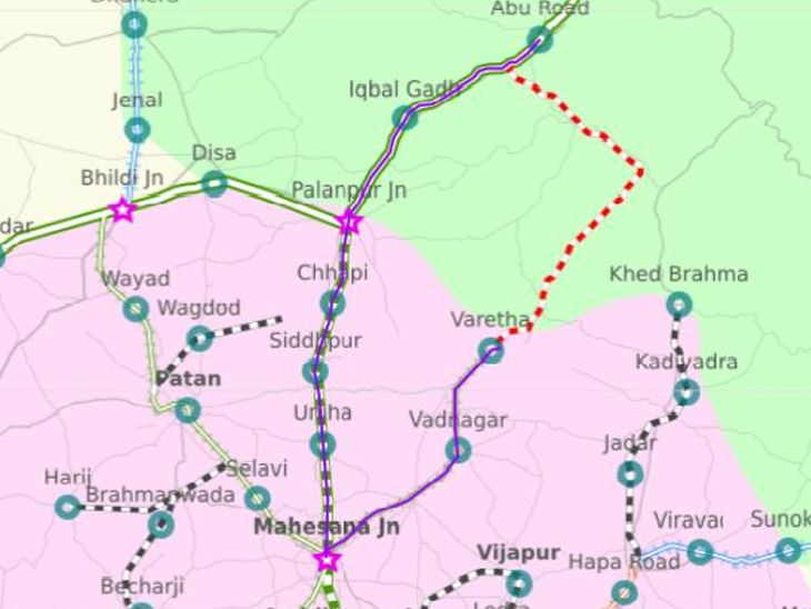 Now Ambaji can be reached by rail via Mehsana via Taranga, Rs. 2798.16 ...