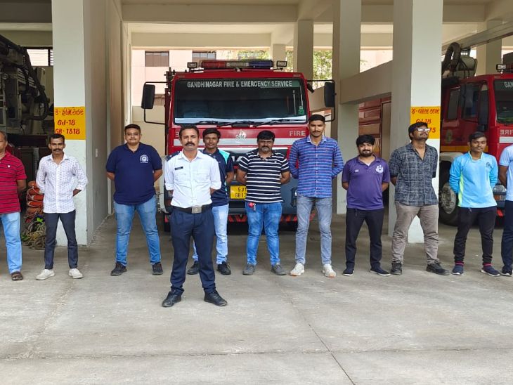 Gandhinagar Fire Brigade performed marathon work in 200 days for fire ...