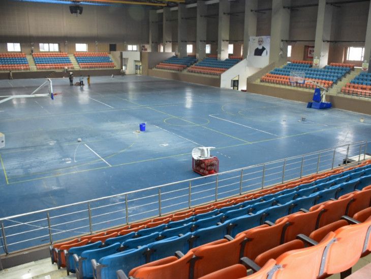Preparations in full swing at Sama Sports Complex for handball and ...