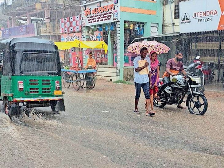 Bharuch-Narmada district flooded amid rain forecast