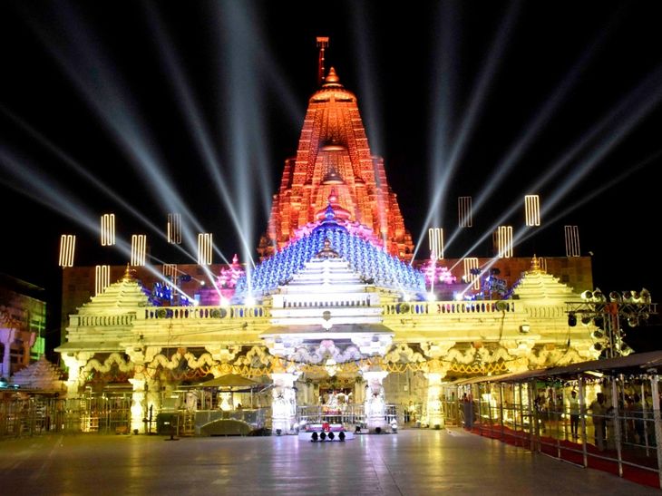 Darshan and Aarti timings have been changed in Ambaji temple from Aso ...