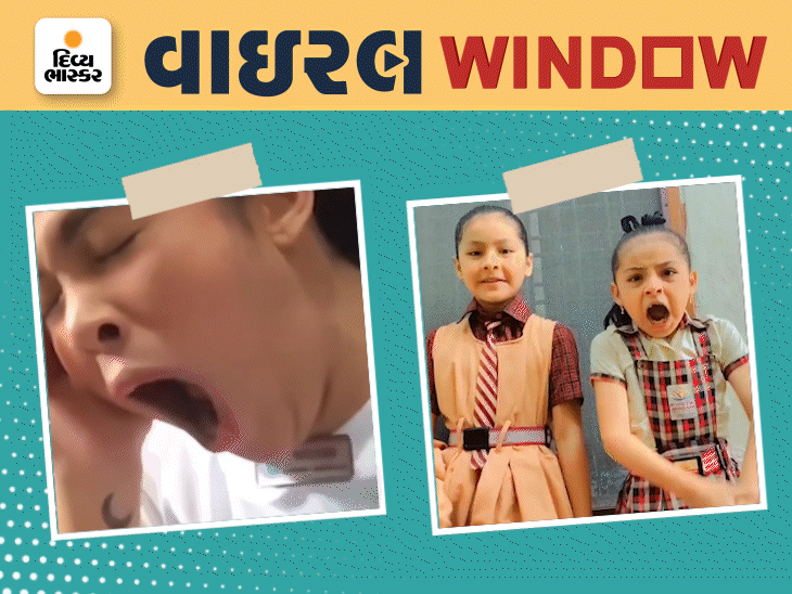 The woman yawned so lazily that people named the yawn 'monster yawn ...