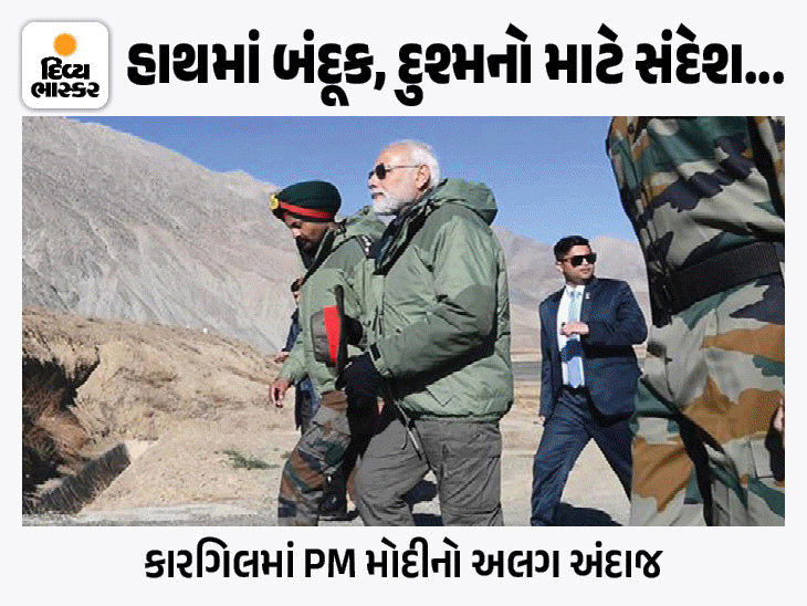 Celebrated Diwali with Jawana once again in Kargil, see PM's unique ...