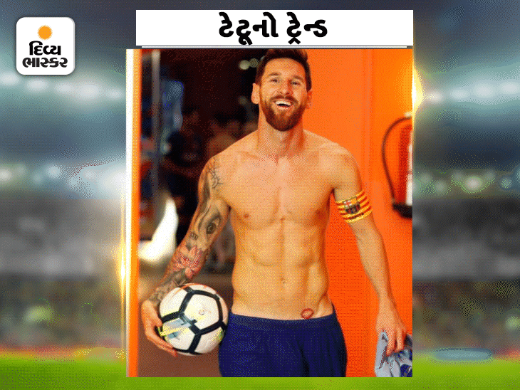 Messi drew his wife's lips on his waist, Kohli wrote his parents' names