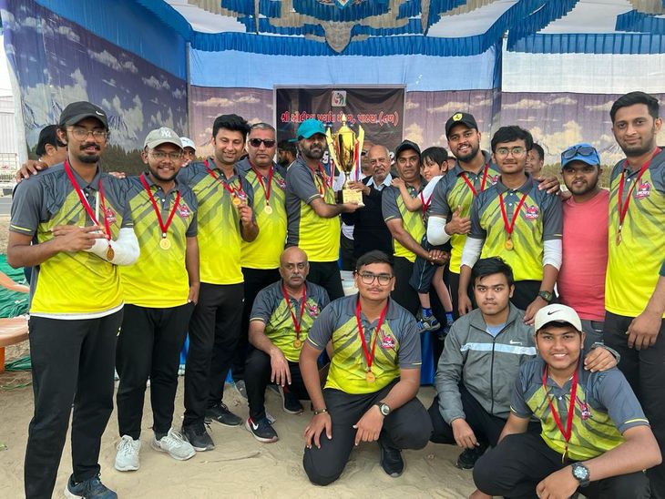 Jawalmukhi XI team won the tennis cricket tournament organized by ...