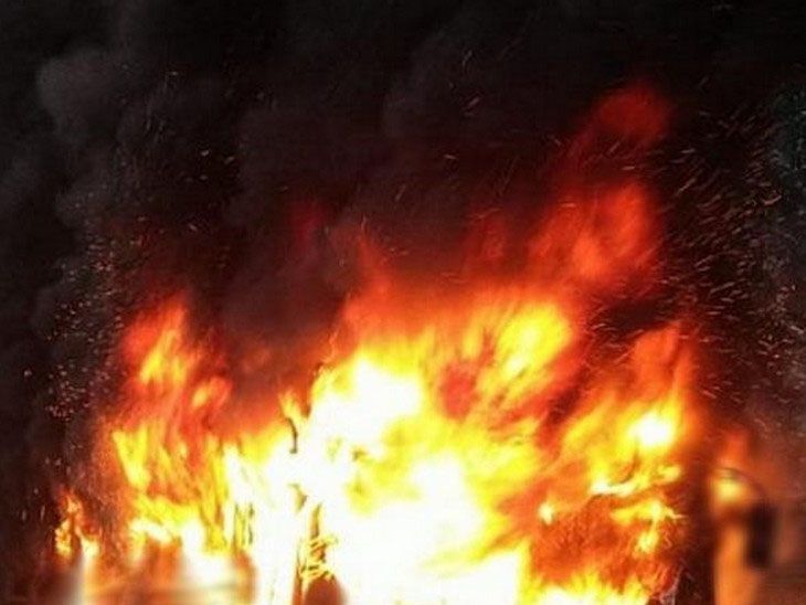 A patient panicked after a fire broke out in the lift room of the ...