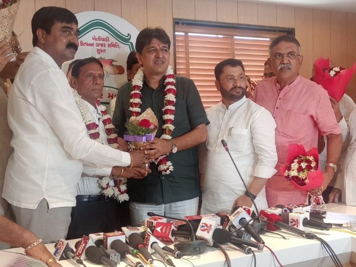 The appointment of Sandeep Desai as the president of South Gujarat's ...