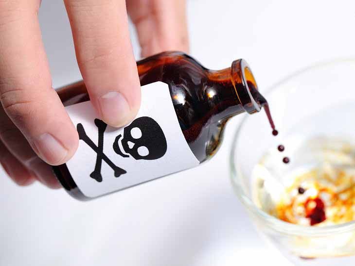 Mentally fed up with life, the old man drank poison