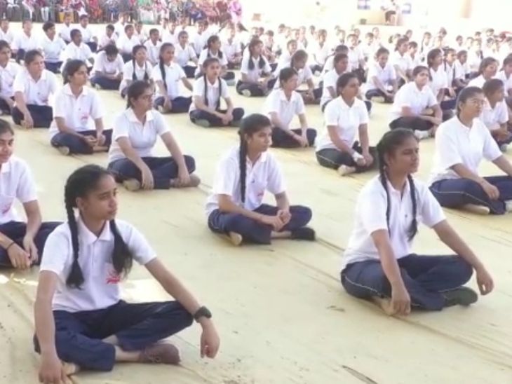 More than 200 Veeranganas performed in Dhrangadhra from Sanskar to Yoga ...