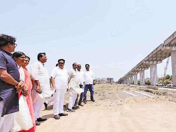 MP visits the site of development works in Navsari | મુલાકાતે સાંસદ ...