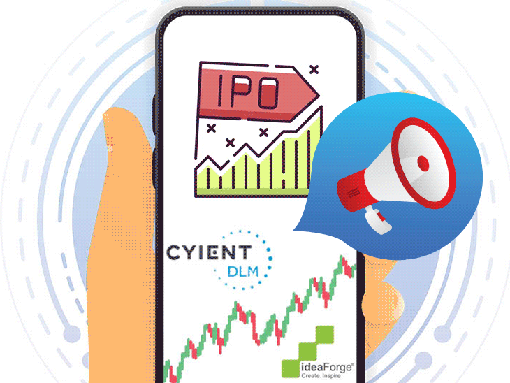 Two Main Board Public Issues IdeaForge Technology, Cyient DLM To Open ...