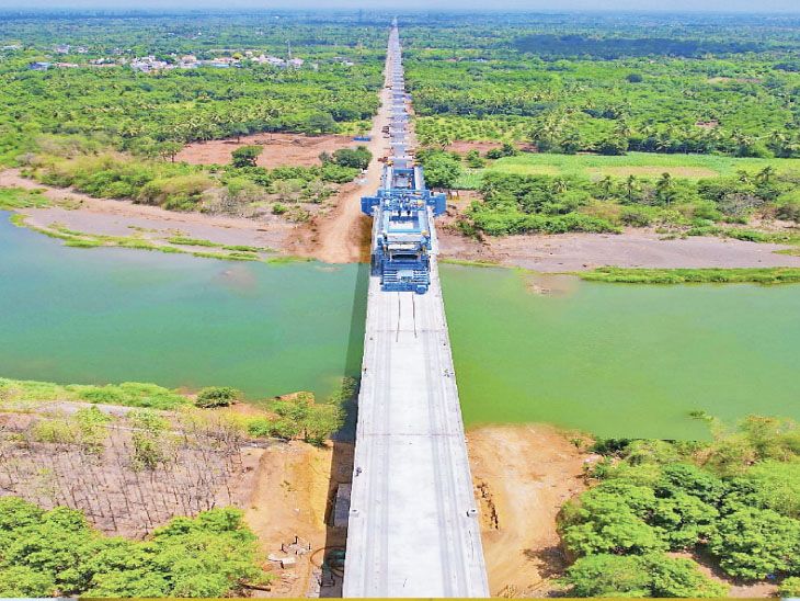 Bullet speed train bridges over Ambika and Mindhola rivers ready ...