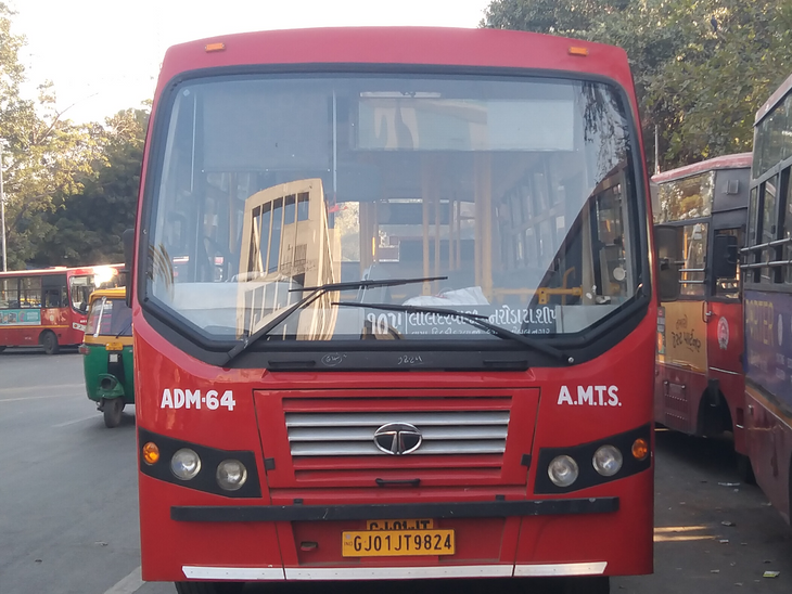 AMTS bus re-introduced for people of Chandkheda, Vatwa and Ghodasar ...