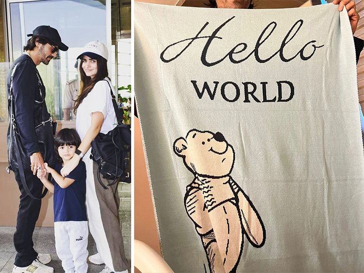 Gabriella gave birth to a son on July 20, the actor announced through ...