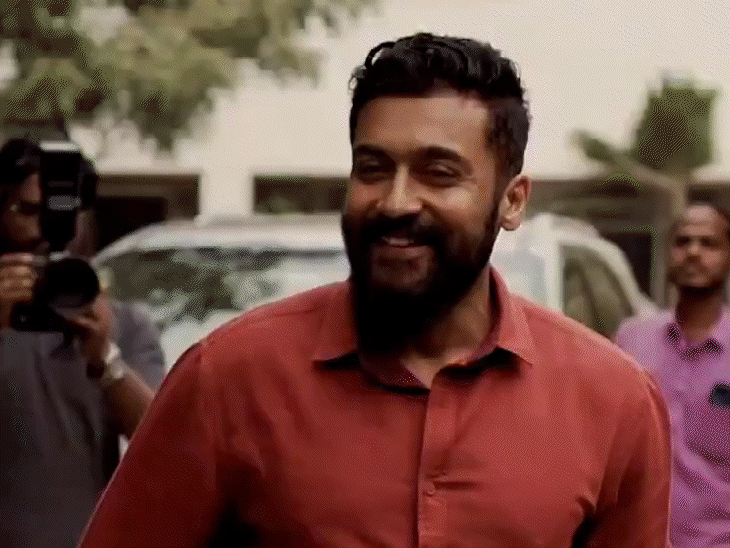 The actor climbed a pillar to put up a poster on Surya's birthday and ...