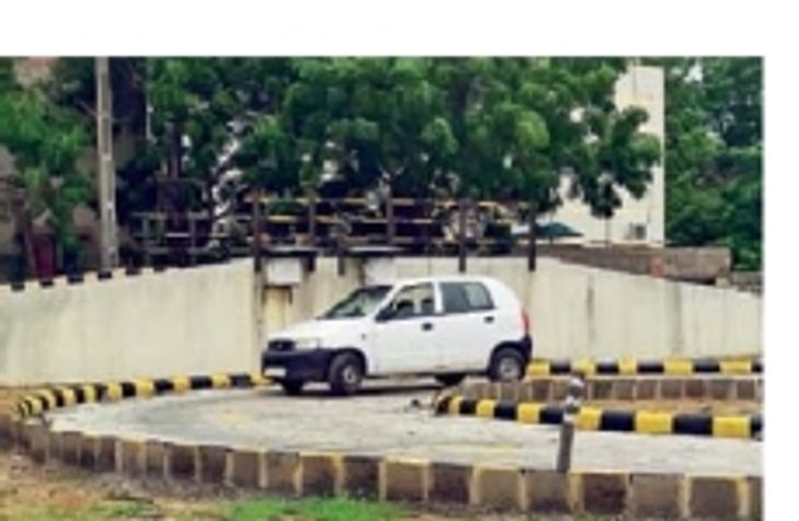 Finally after a month and a half the vehicles ran on the driving test ...