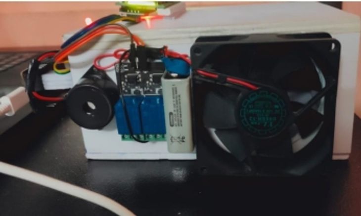Food Monitoring System: The temperature and humidity of the food will ...