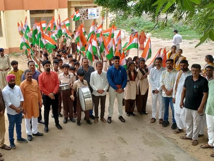 In Surajpar and Dayapar of Kutch, the villagers paid homage to the ...