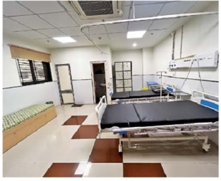 Special rooms like corporate hospital started in Sola Civil | ભાસ્કર ...