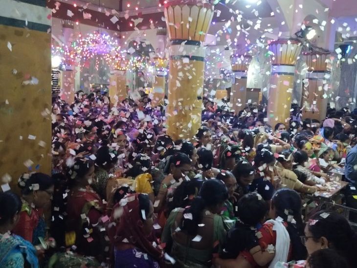 Ranchhodji temple near Valsad city celebrated the Janmashtami festival ...