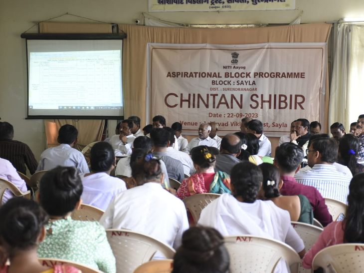 Chintan Shibir under Aspirational Block Program at Sayla, Collector ...