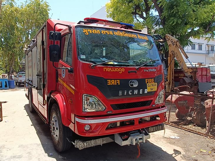 A model fire station at a cost of seven and a half crores in Patan got ...