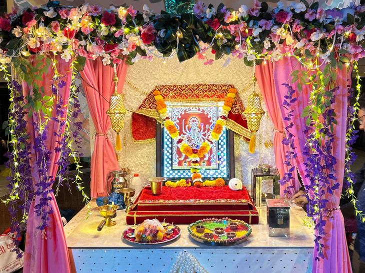 The Navratri celebration held at Prayosha Dream A, New Dindoli, was ...