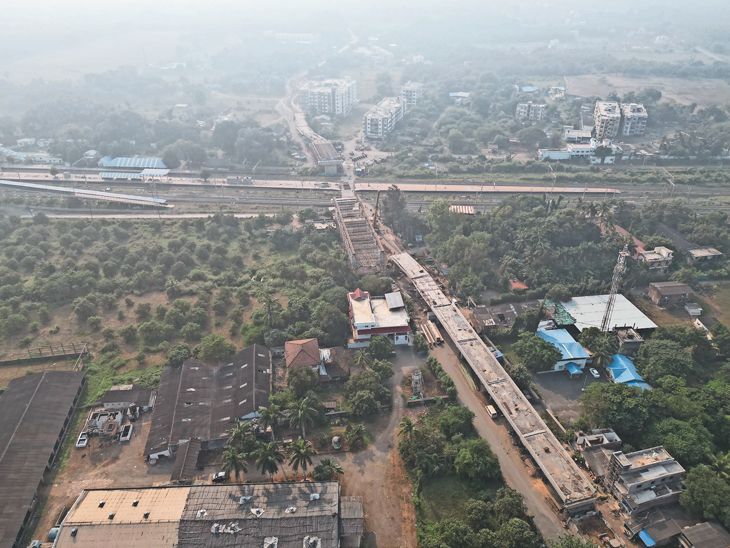 90 percent work of overbridge complete | ઓવરબ્રિજની 90 ટકા કામગરી પૂર્ણ ...