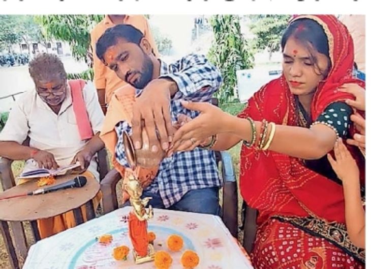 Anjar's Om Anadi Krishna Narayan Temple 'Paramdham' celebrated its ...