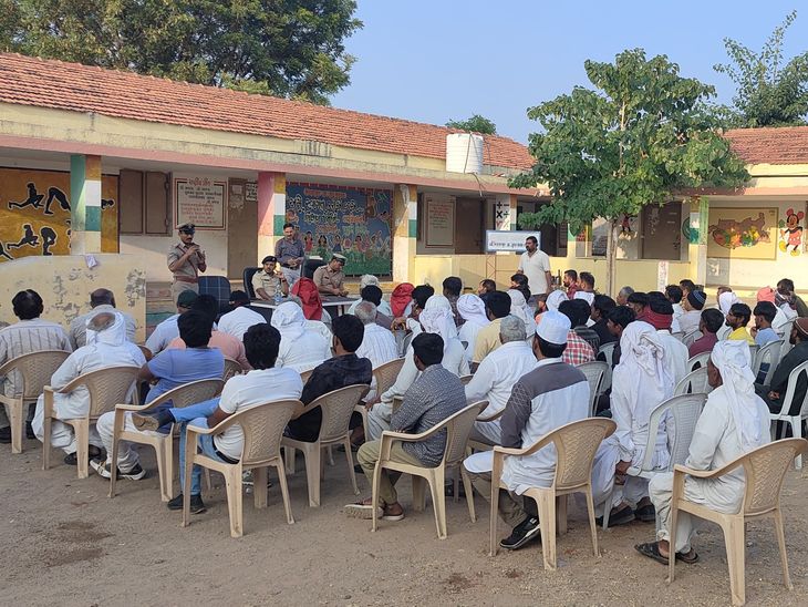 East Kutch police chief visited Shikarpur village in Rankandi of ...