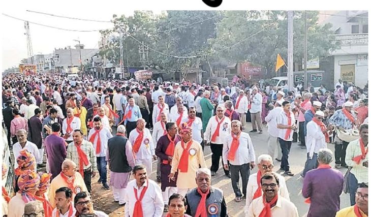 Ahmedabad Naranarayan Dev's throne was welcomed with a procession in ...
