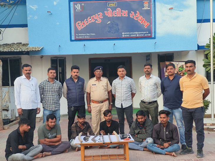 Before the owner of HM Angadia firm in Siddpur succumbed to the robbers ...