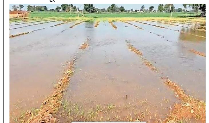 In Modasa Tintoi railway operation, the water pipeline from Mardia to ...