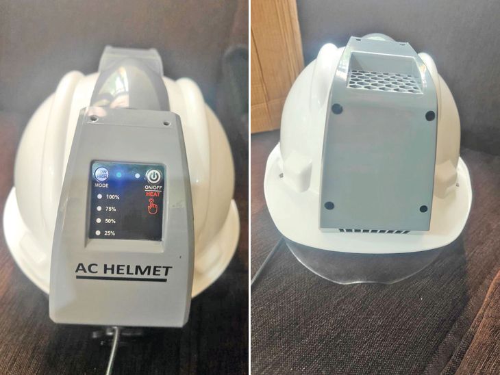 Traffic police personnel will now wear AC helmets, 125 such helmets ...