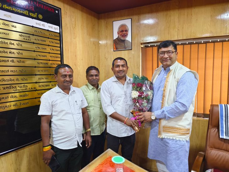 Zilla Panchayat throbbing President Paresh Desai will take over as ...