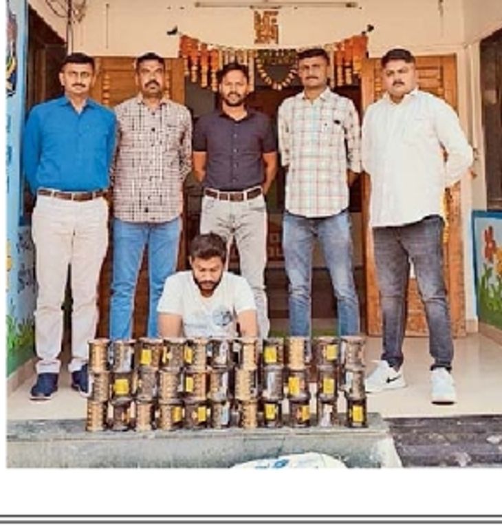 Trader caught selling banned Chinese cord in Amreli | ચાઈનીઝ દોરી ઝડપાઈ: અમરેલીમાં પ્રતિબંધાત્મક ...